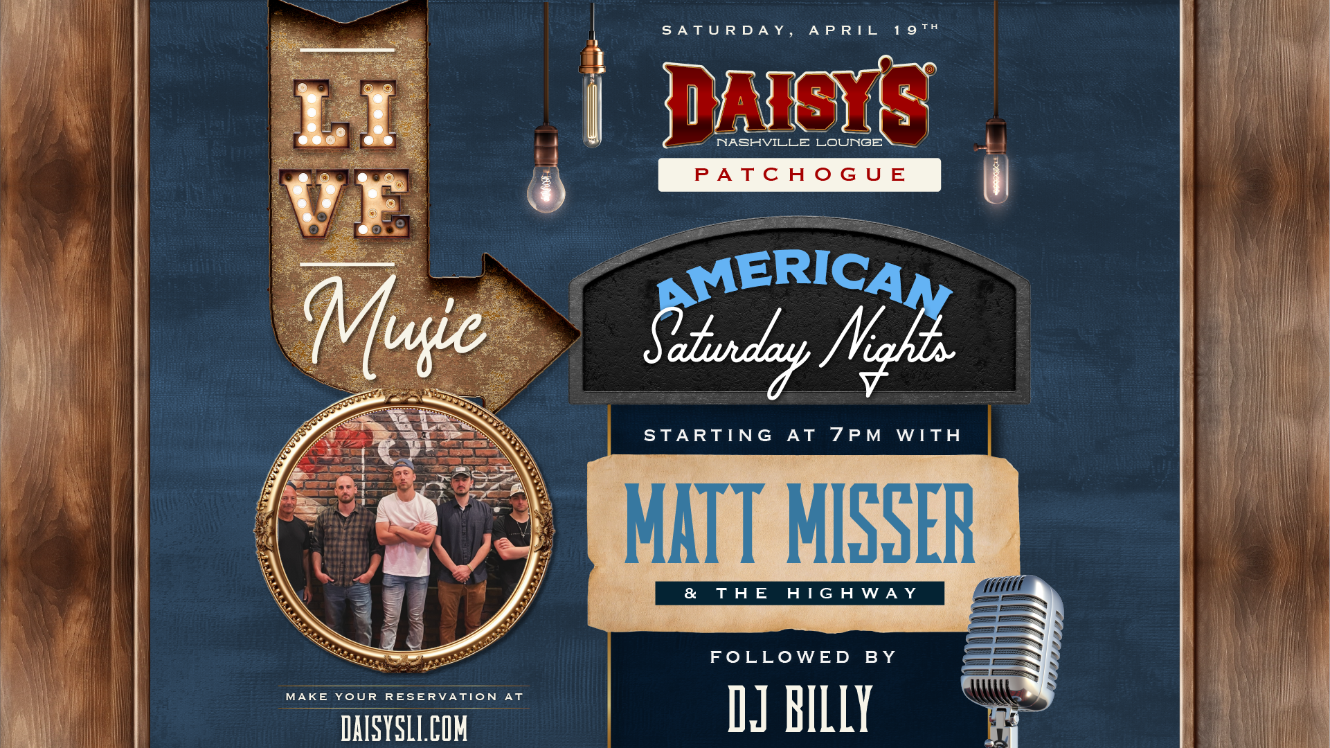 Matt Misser and The Highway - Daisy's Long Island