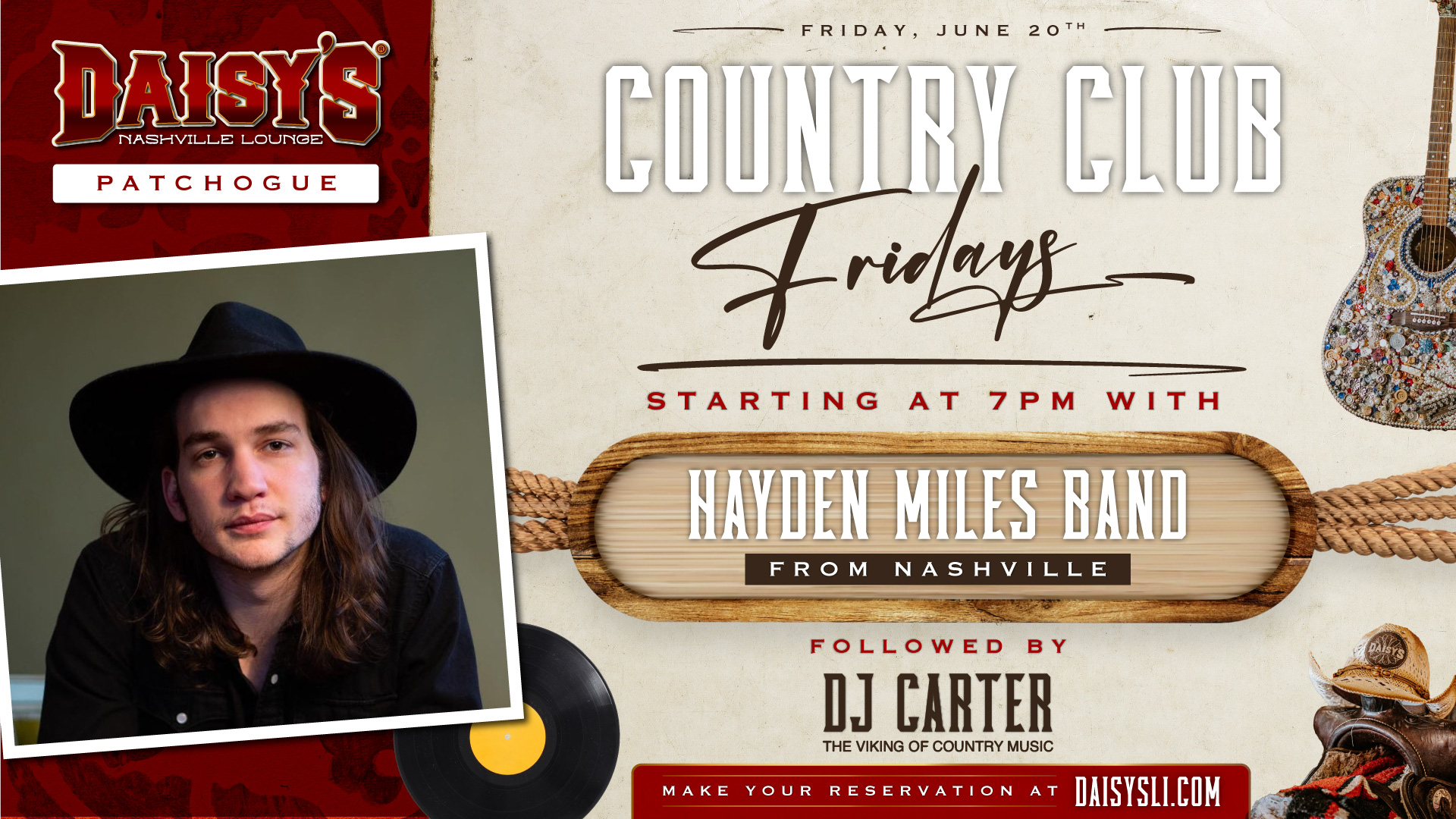 Hayden Miles Band - Daisy's Long Island
