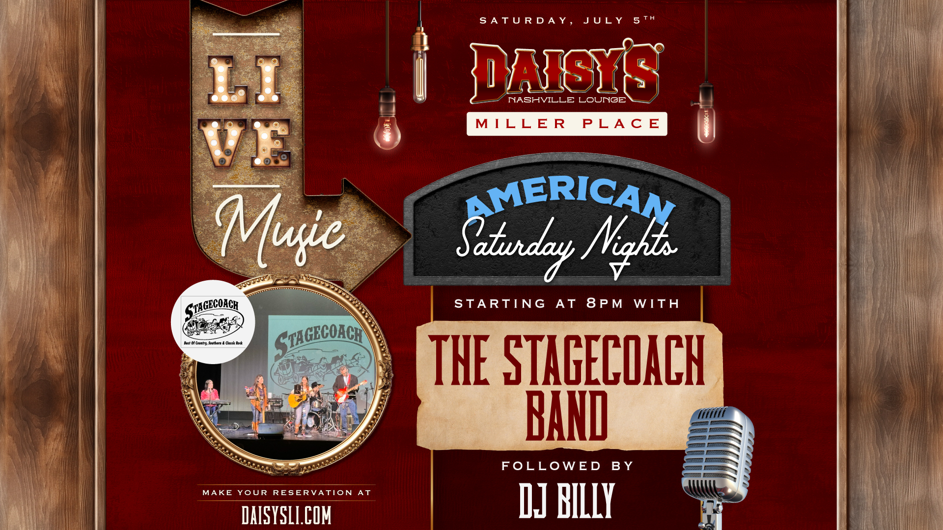 The Stagecoach Band - Daisy's Long Island