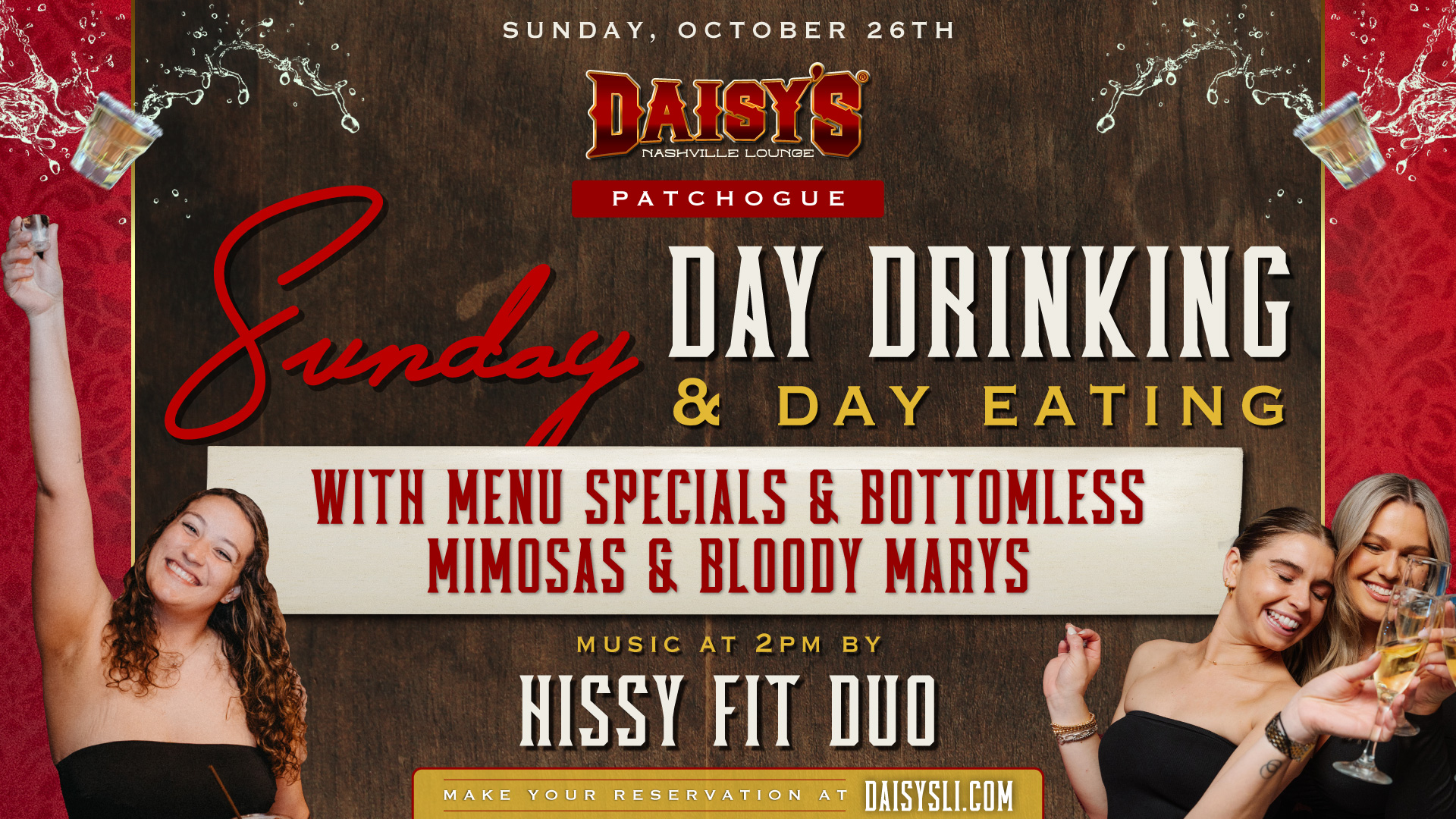 Hissy Fit Duo - Daisy's Long Island