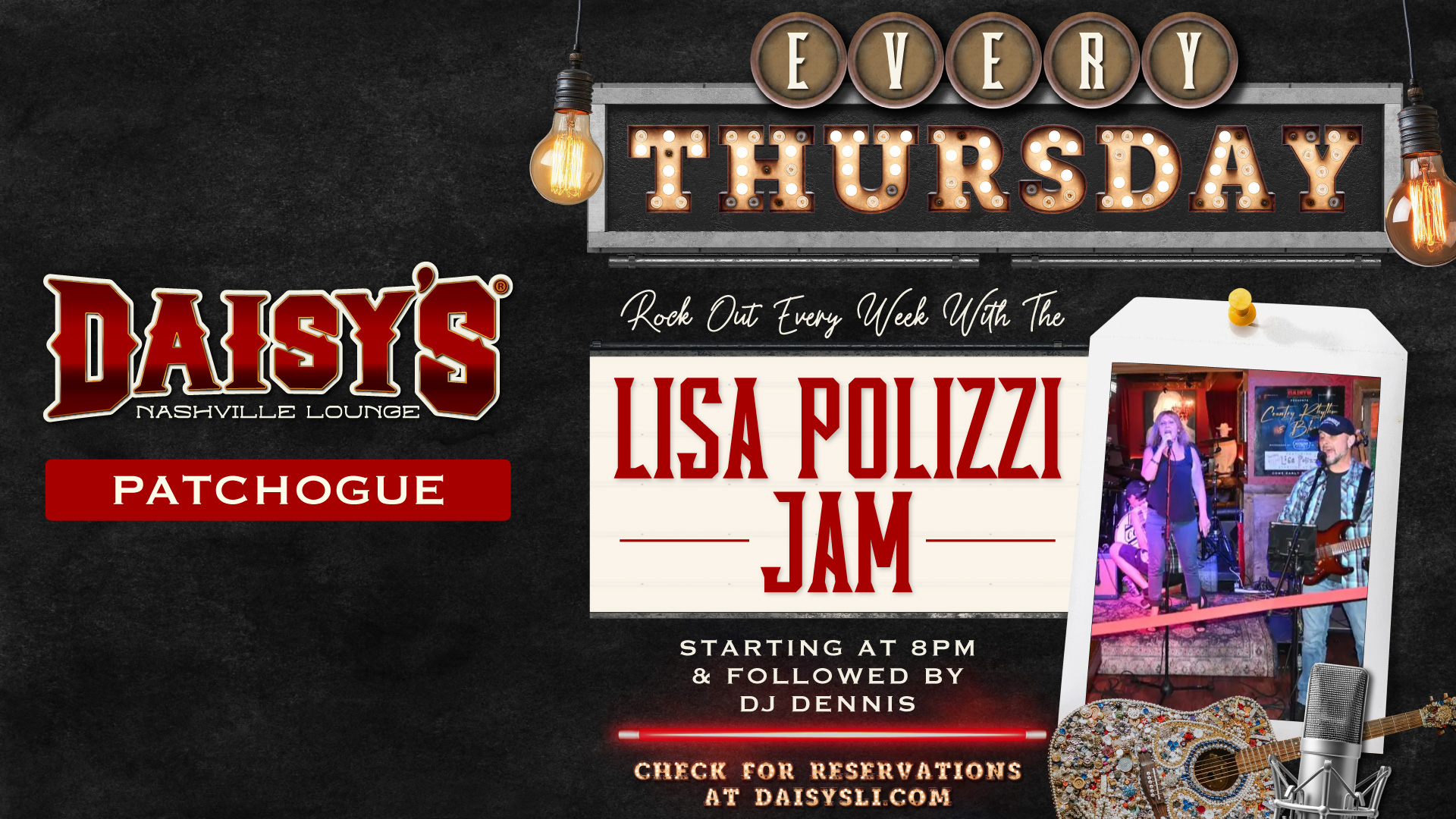 Lisa Polizzi Jam (Every Thursday) - Daisy's Long Island