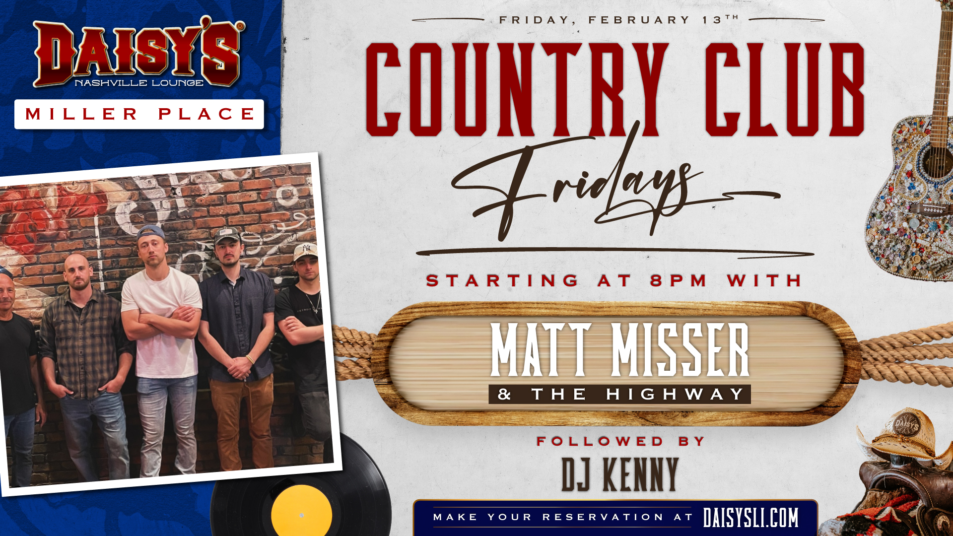 Matt Misser & The Highway - Daisy's Long Island